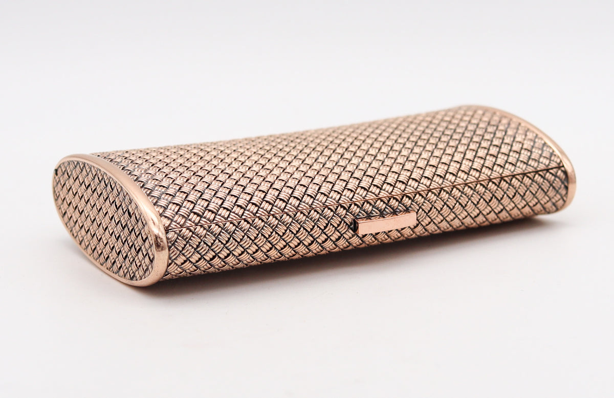 -Dunhill By Verger Frères 1935 Paris Art Deco Oval Case In 18Kt Gold V ...