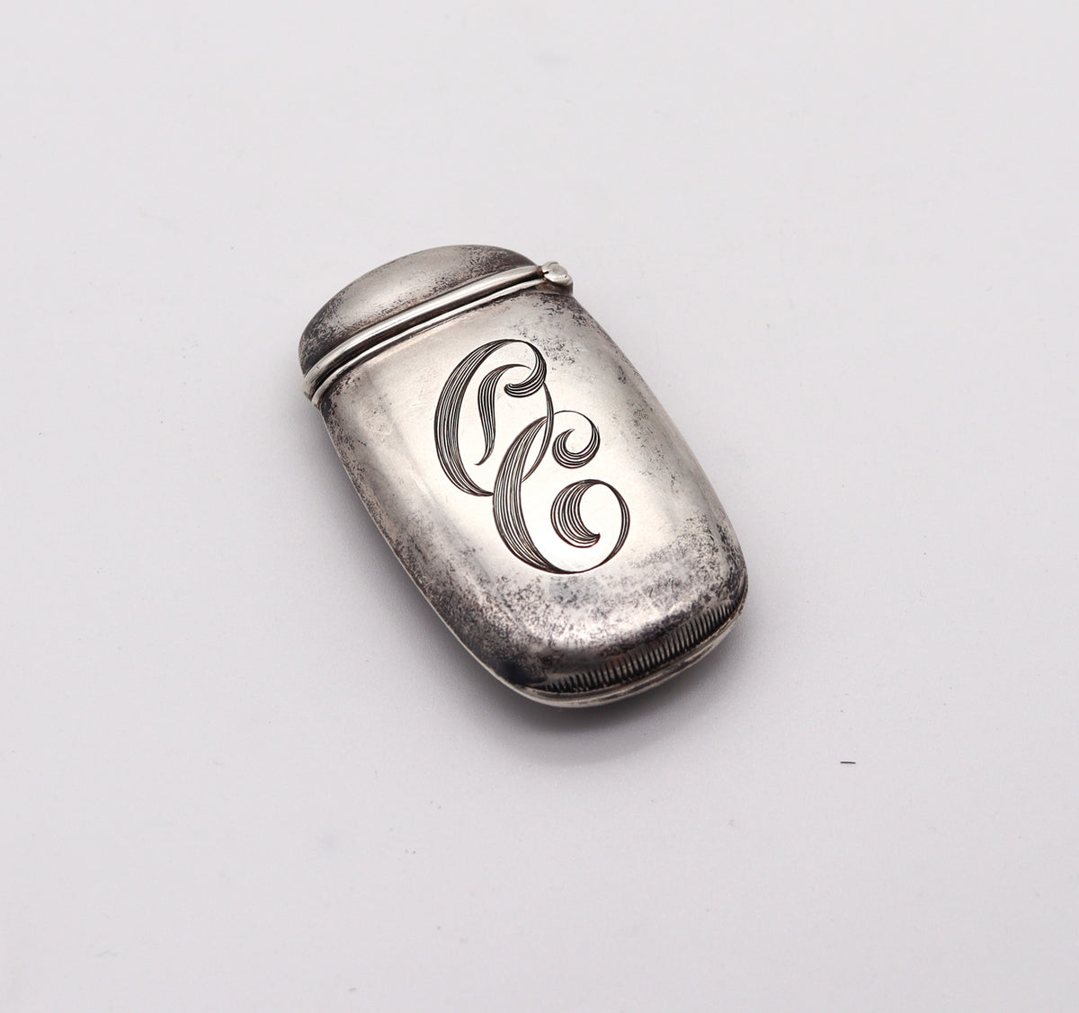 SPANISH-AMERICAN WAR 1899 Vesta Matches Box In Repousse .925 Sterling ...