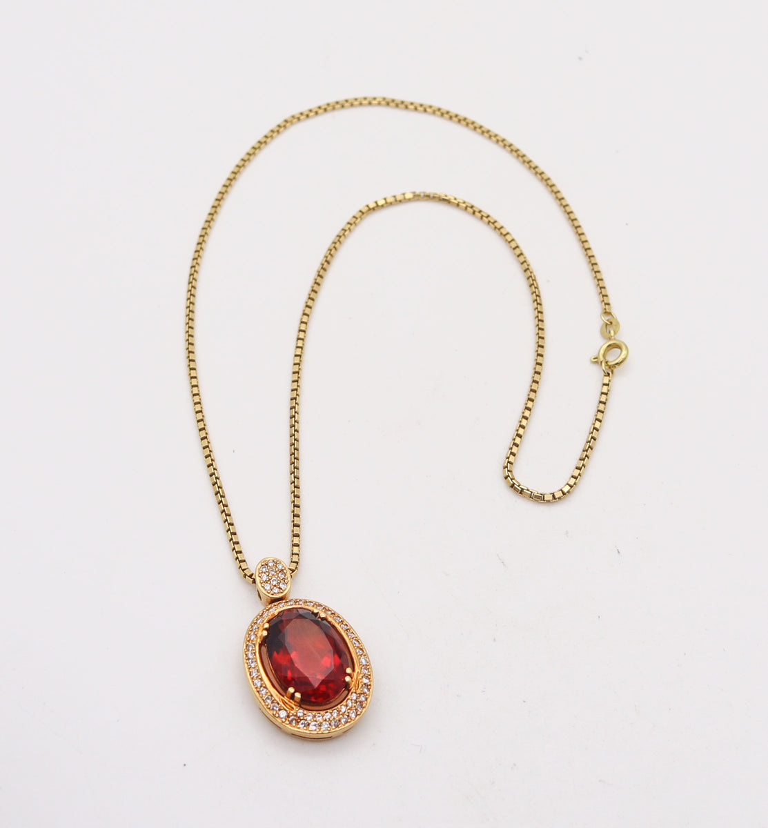-H. Stern Brazil Necklace Pendant In 18Kt Gold With 14.77 Cts In Spine ...