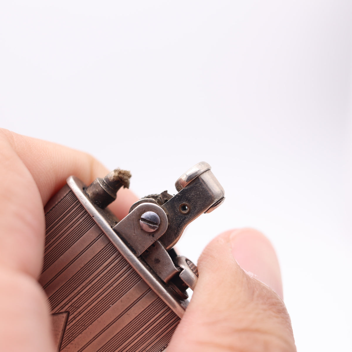 RONSON 1928 Junior Sport First Thumb Model Petrol Lighter In .925 Ster ...