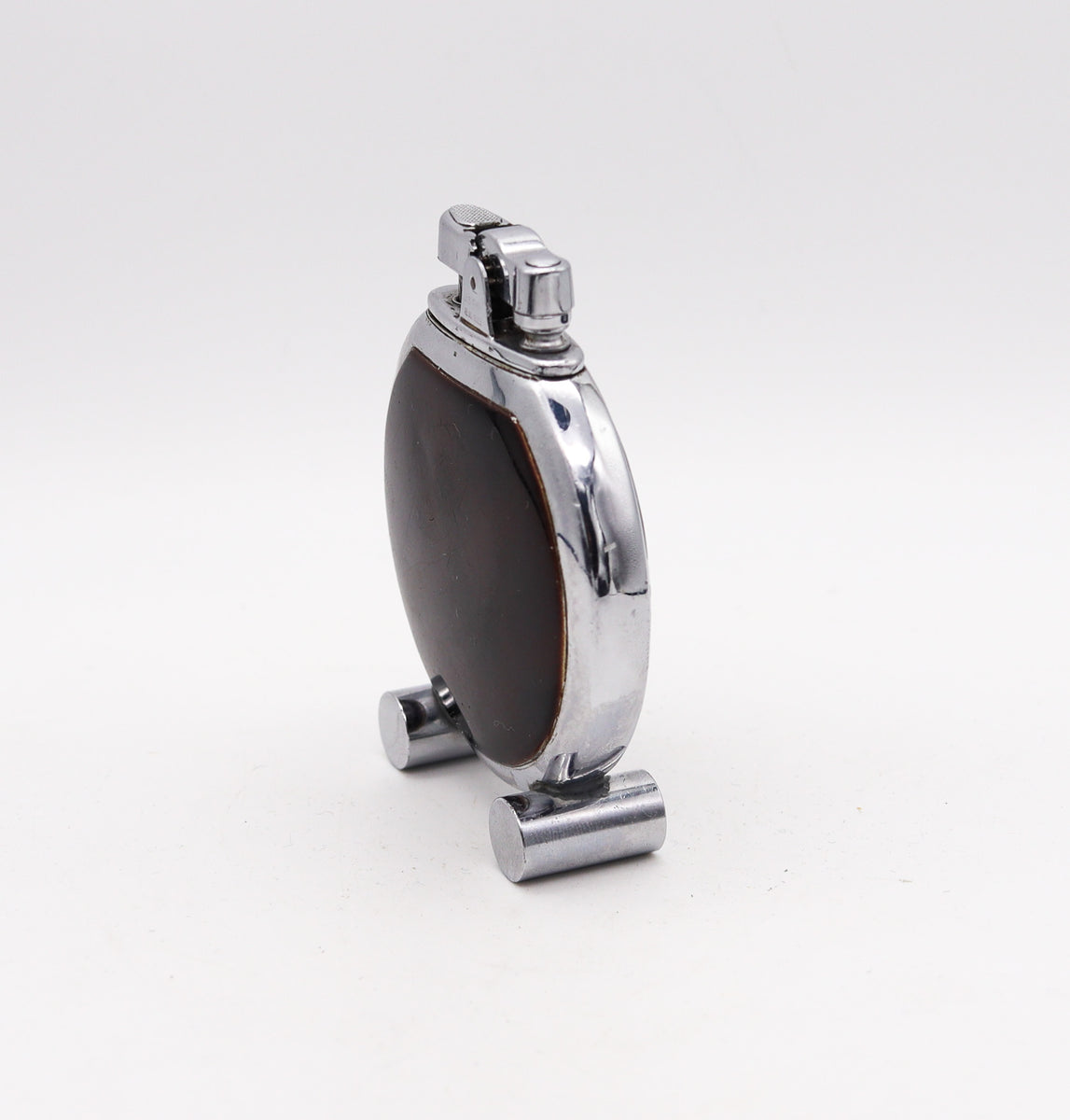 -Ronson USA 1934 Art Deco Faux Tortoise Lacquer Rondette Desk Lighter ...