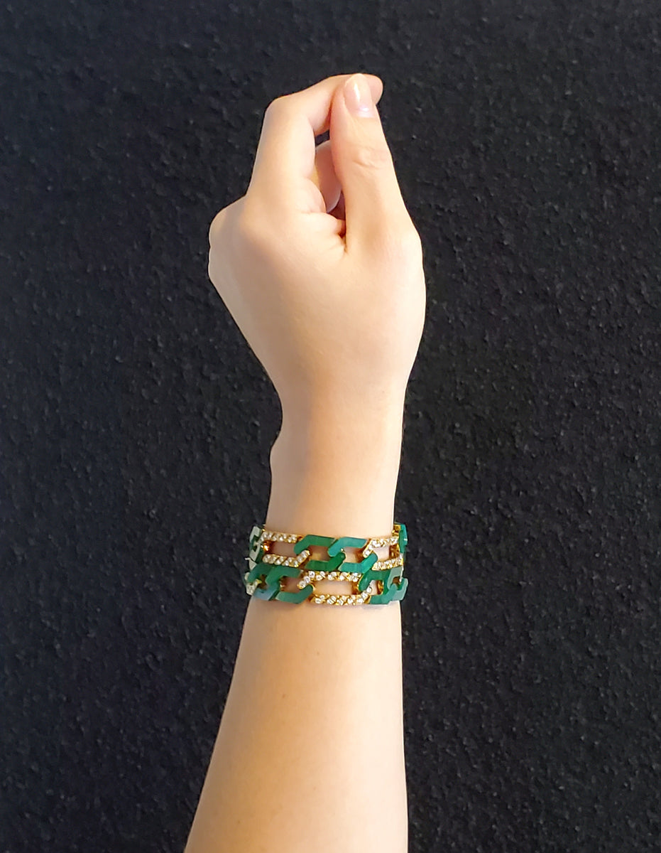 Van Cleef And Arpels 1976 Convertible Bracelets In 18Kt Gold With 6.24 ...