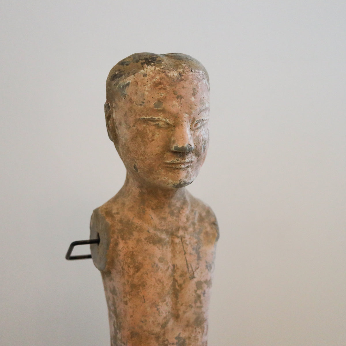 China 100 BC Han Dynasty Ancient Rare Stickman Sculpture In Earthenwar ...